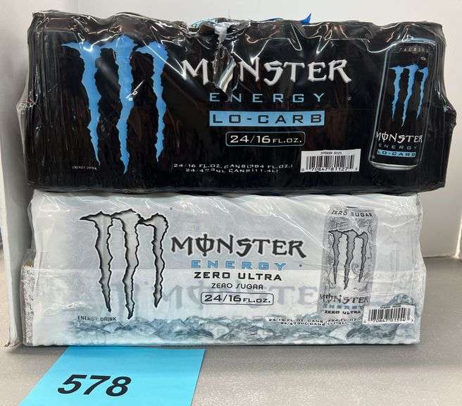 (2) PACKS OF MONSTER ENERGY - Earl's Auction Company