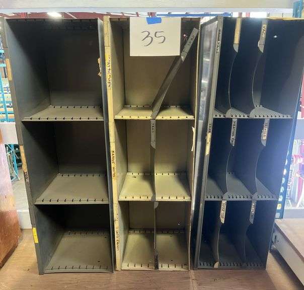 (3) METAL PAPER SORTERS - Earl's Auction Company