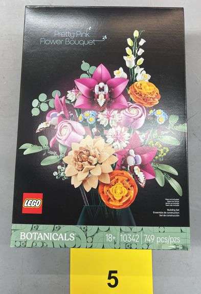 NEW LEGO PRETTY PINK FLOWER BOUQUET SET IN BOX - Earl's Auction Company