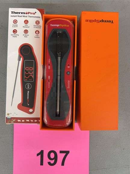(2) THERM PRO THERMOMETERS IN BOXES - Earl's Auction Company