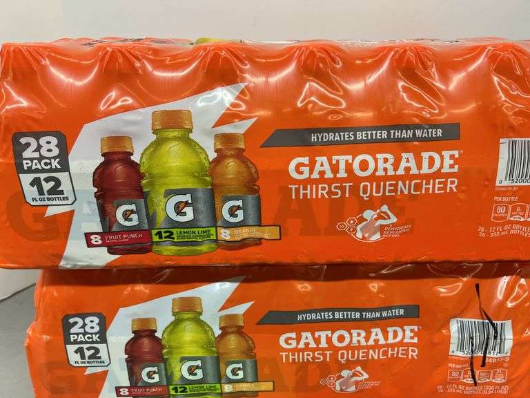 (2) PACKS OF GATORADE - Earl's Auction Company