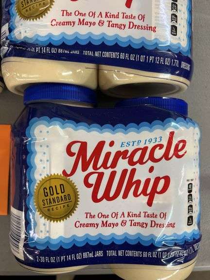 (14) JARS OF MIRACLE WHIP - Earl's Auction Company