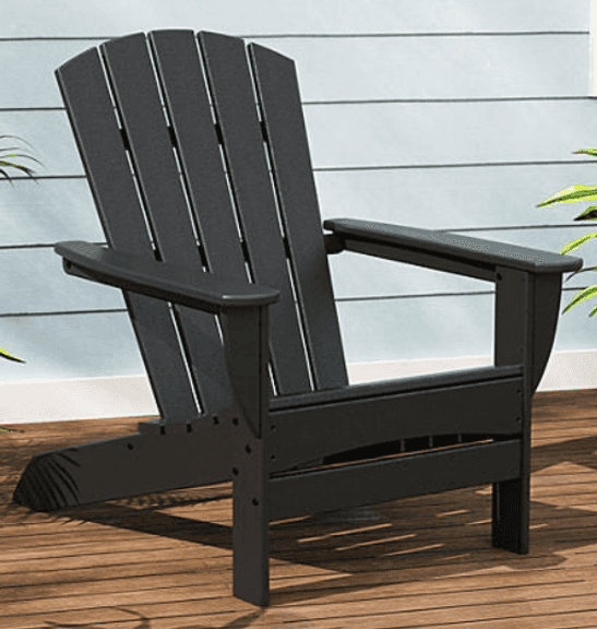 (2) POLYWOOD GULF SHORES ADIRONDACK CHAIRS IN BOXES - BLACK - Earl's ...