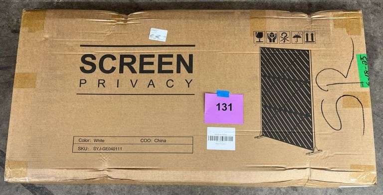 PRIVACY SCREEN IN BOX - Earl's Auction Company