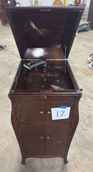 1900S VICTROLA VICTOR TALKING MACHINE MODEL VV-XI SERIAL # 696364 ...