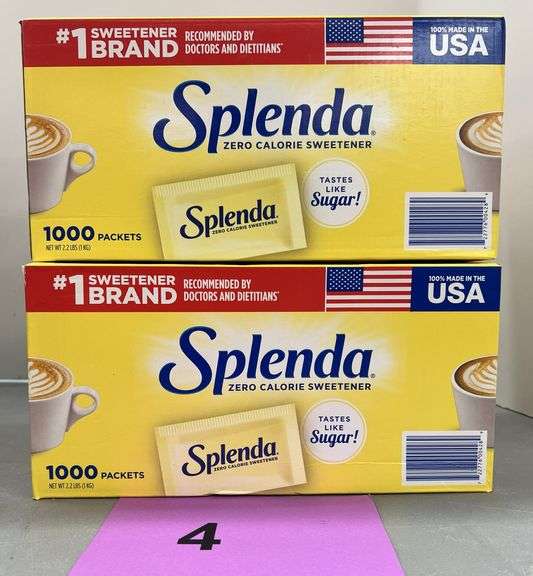 (2) BOXES OF SPLENDA - Earl's Auction Company
