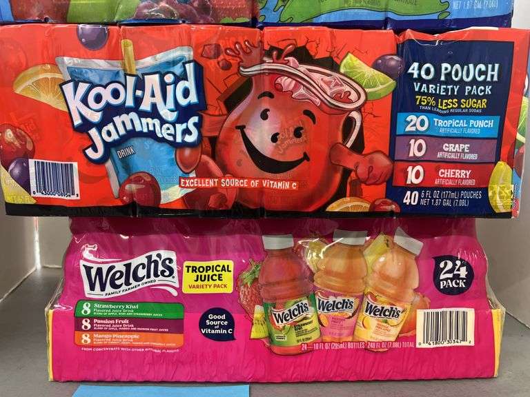 (3) PACKS OF JUICE - SEE PHOTOS - Earl's Auction Company