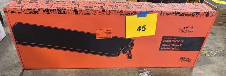 TRAEGER FRONT SHELF XL IN BOX - Earl's Auction Company
