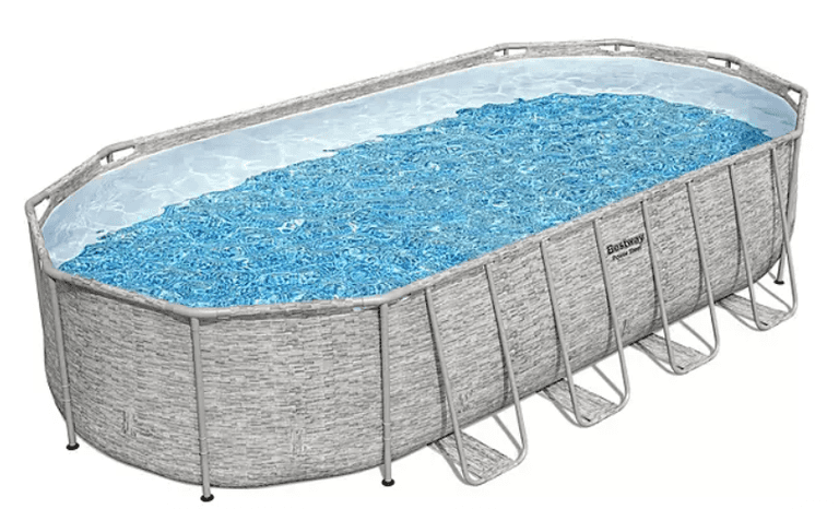 BESTWAY 22FTx12FTx52" OVAL POOL SET IN BOXES - Earl's Auction Company