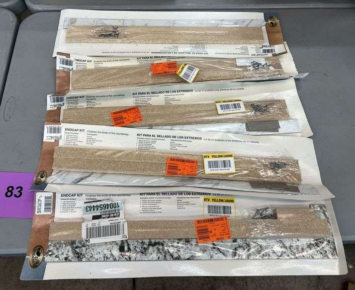 (5) HAMPTON BAY ENDCAP KITS - Earl's Auction Company