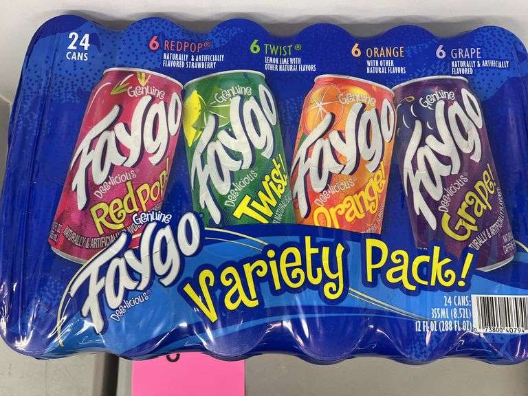 (2) PACKS OF FAYGO - Earl's Auction Company