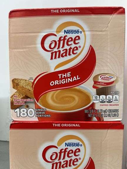(2) BOXES OF NESTLE COFFEE MATE - Earl's Auction Company