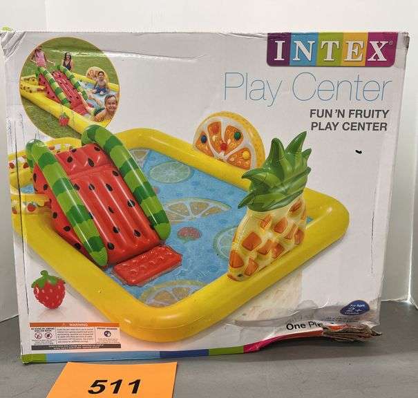 INTEX FUN N FRUITY PLAY CENTER IN BOX - Earl's Auction Company
