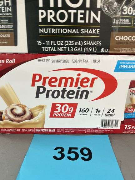 (2) BOXES OF PROTEIN SHAKES - Earl's Auction Company
