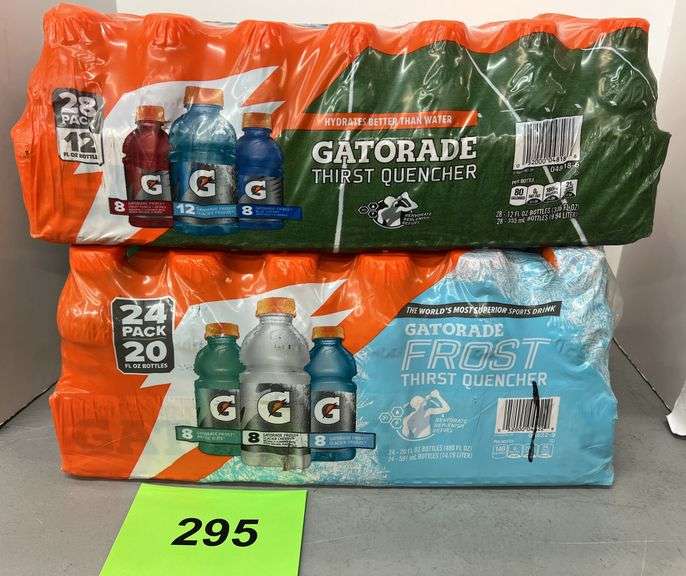 (2) PACKS OF GATORADE - Earl's Auction Company