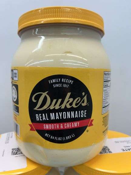 (3) JUGS OF DUKES REAL MAYONNAISE - Earl's Auction Company