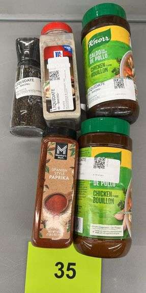MISC LOT OF FOOD ITEMS - SEE PHOTOS - Earl's Auction Company