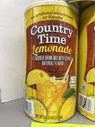 (3) CANS OF COUNTRY TIME LEMONADE - Earl's Auction Company