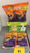 5PC LAUNDRY LOT - GAIN & TIDE - Earl's Auction Company