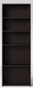 ROOM ESSENTIALS 5 SHELF BOOKCASE IN BOX - ESPRESSO - Earl's Auction Company