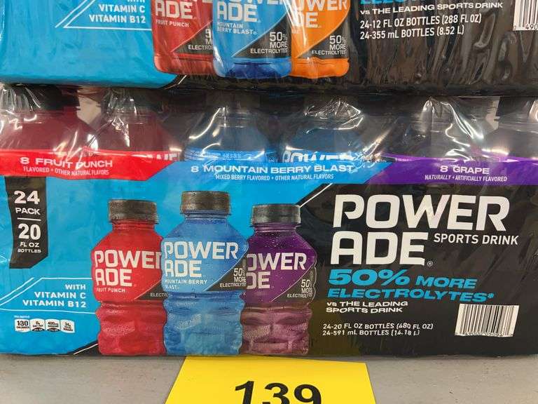 (2) PACKS OF POWERADE - Earl's Auction Company