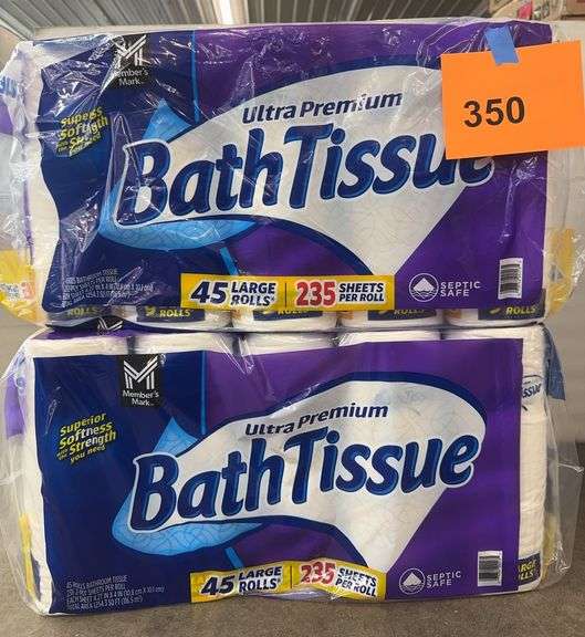 (2) PACKS OF TOILET PAPER - Earl's Auction Company