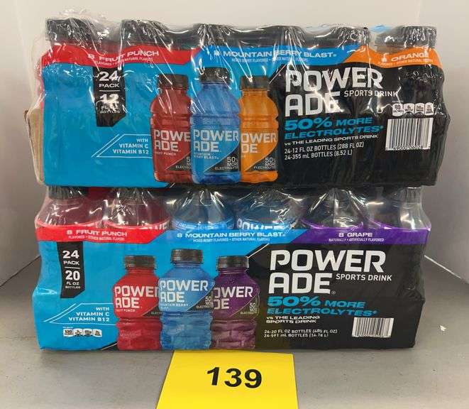 (2) PACKS OF POWERADE - Earl's Auction Company