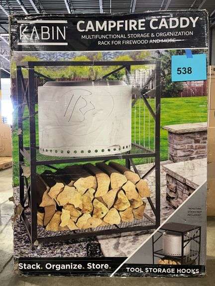 KABIN CAMPFIRE CADDY IN BOX - Earl's Auction Company