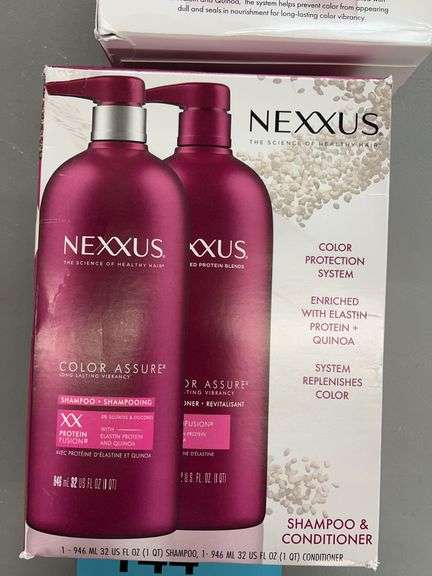 (2) BOXES OF NEXXUS SHAMPOO & CONDITIONER - Earl's Auction Company