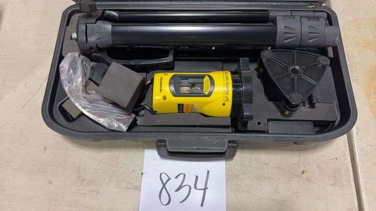 INVENTEK SELF ADJUSTING LASER LEVEL IN CASE - Earl's Auction Company