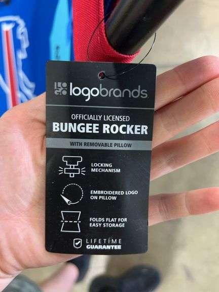 LOGOBRANDS BUNGEE ROCKER CHAIR - BILLS - Earl's Auction Company