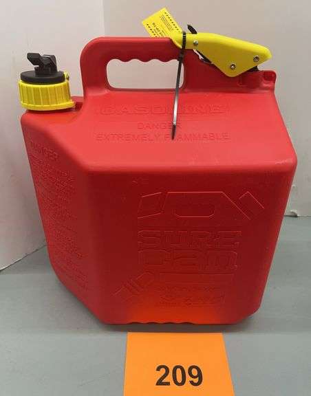 SURE CAN TYPE II SAFETY CAN - Earl's Auction Company