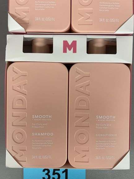 (2) SETS OF MONDAY SHAMPOO & CONDITIONER - Earl's Auction Company