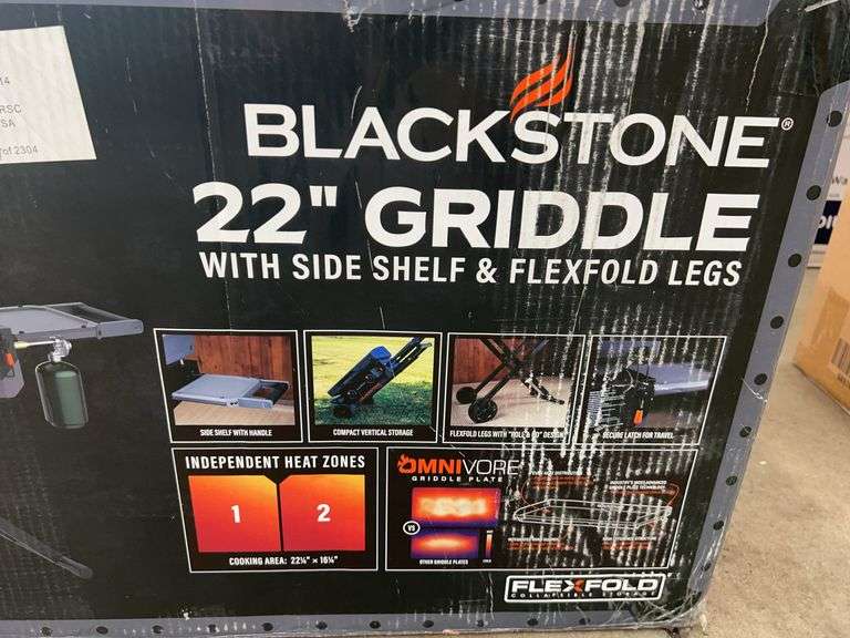 BLACKSTONE 22" GRIDDLE IN BOX - Earl's Auction Company
