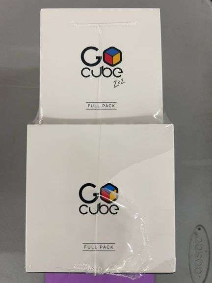 (2) NEW GO CUBE RUBIX CUBES IN BOXES - Earl's Auction Company