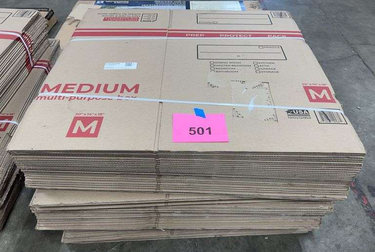 (75) MEDIUM MULTI PURPOSE BOXES - Earl's Auction Company