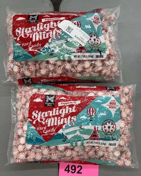 (2) PACKS OF STARLIGHT MINTS - Earl's Auction Company