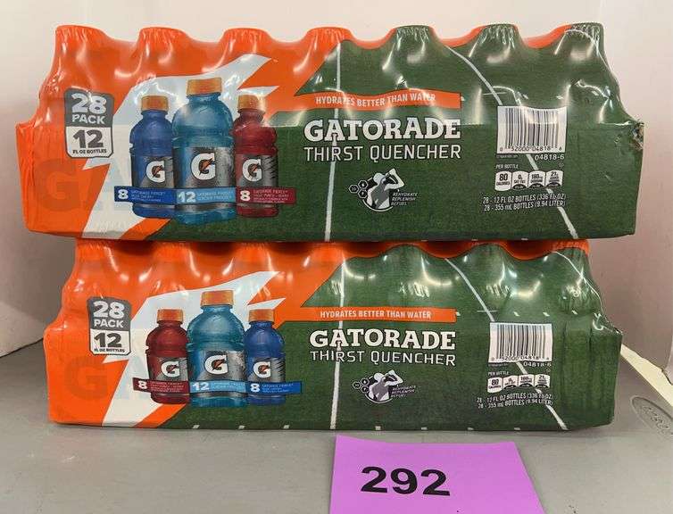(2) PACKS OF GATORADE - Earl's Auction Company