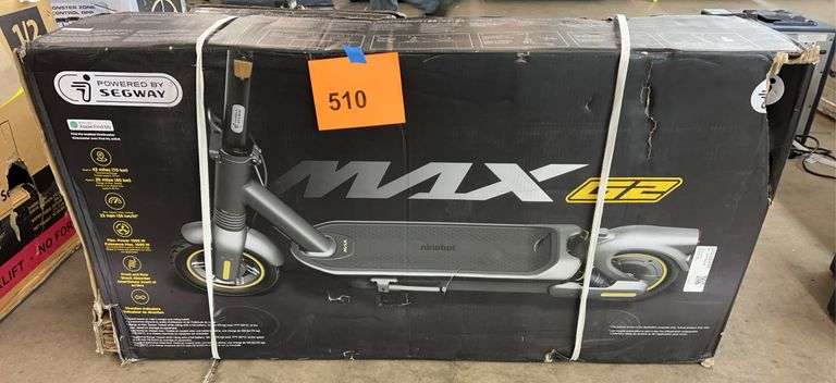 SEGWAY MAX G2 ELECTRIC SCOOTER IN BOX - Earl's Auction Company