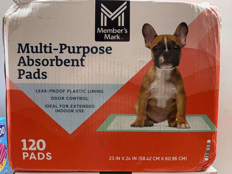 (2) BOXES OF ABSORBENT PADS - Earl's Auction Company