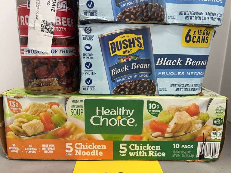 MISC LOT OF FOOD ITEMS - SEE PHOTOS - Earl's Auction Company