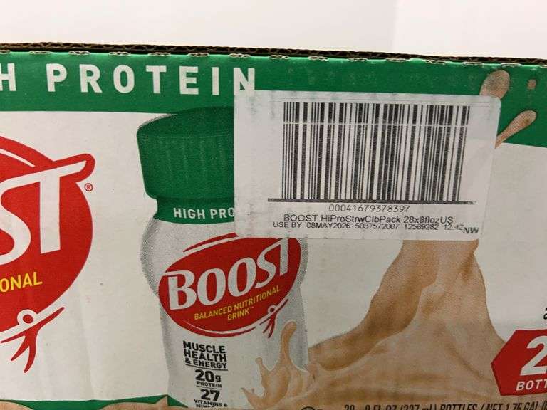 (2) BOXES OF BOOST NUTRITION SHAKES - Earl's Auction Company