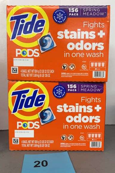 (2) BOXES OF TIDE PODS - Earl's Auction Company
