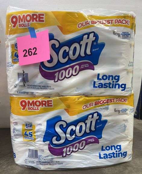 (2) PACKS OF SCOTT TOILET PAPER - Earl's Auction Company