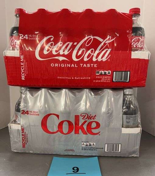 (2) PACKS OF COKE - Earl's Auction Company
