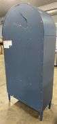 AS IS - ENZO COLLECTION CABINET - BLUE - Earl's Auction Company