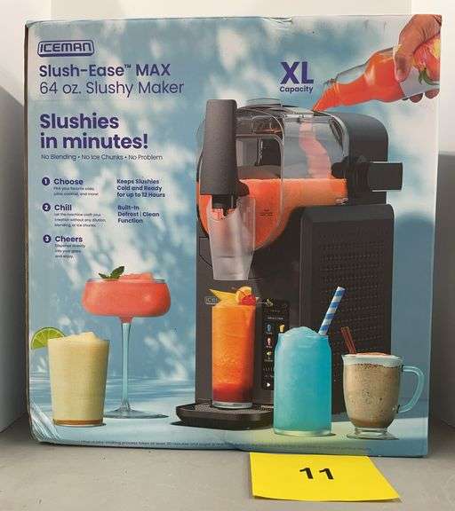 ICEMAN SLUSH EASE SLUSHY MAKER IN BOX - Earl's Auction Company