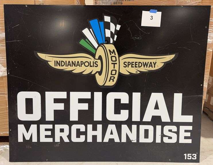 IMS OFFICIAL MERCHANDISE SIGN - Earl's Auction Company