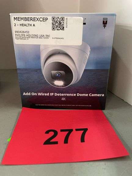 NEW NIGHT OWL 4K DOME CAMERA IN BOX - Earl's Auction Company