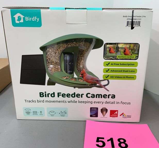 BIRDFY BIRD FEEDER CAMERA IN BOX - Earl's Auction Company